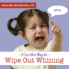 How to Conquer Whining? - Flanders Family Homelife