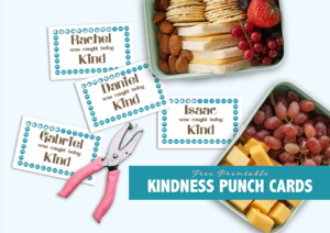 Punch Cards to Encourage Kindness - Flanders Family Home Life