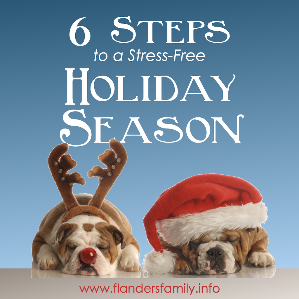 6 Steps to a Stress-Free Holiday - Flanders Family Home Life