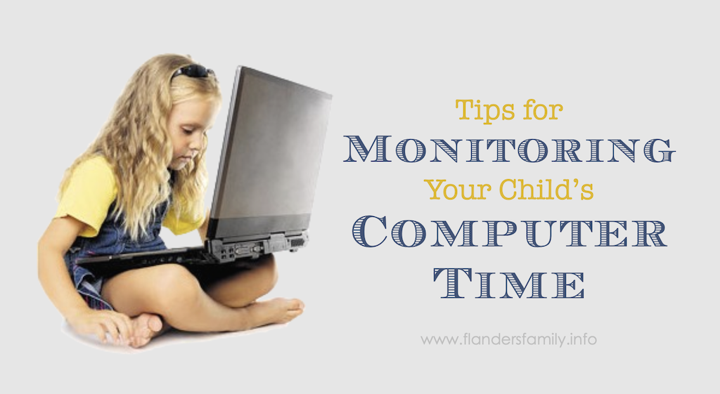 Managing Screen Time for Kids - Flanders Family Home Life