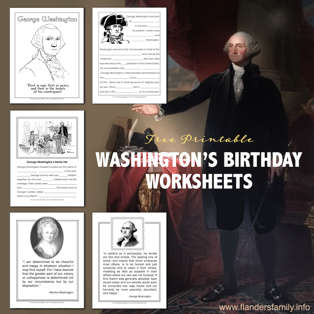 Happy Birthday, George Washington! - Flanders Family Home Life