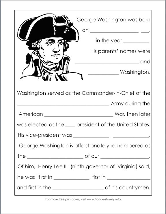 George Washington Birthday