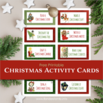 Simple Christmas Activity Cards - Flanders Family Home Life