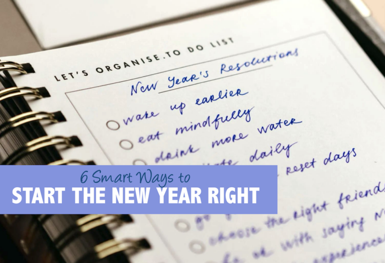 6 Smart Ways to Start the New Year Right - Flanders Family Home Life