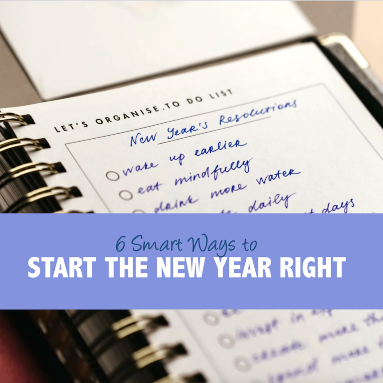 6 Smart Ways to Start the New Year Right - Flanders Family Home Life