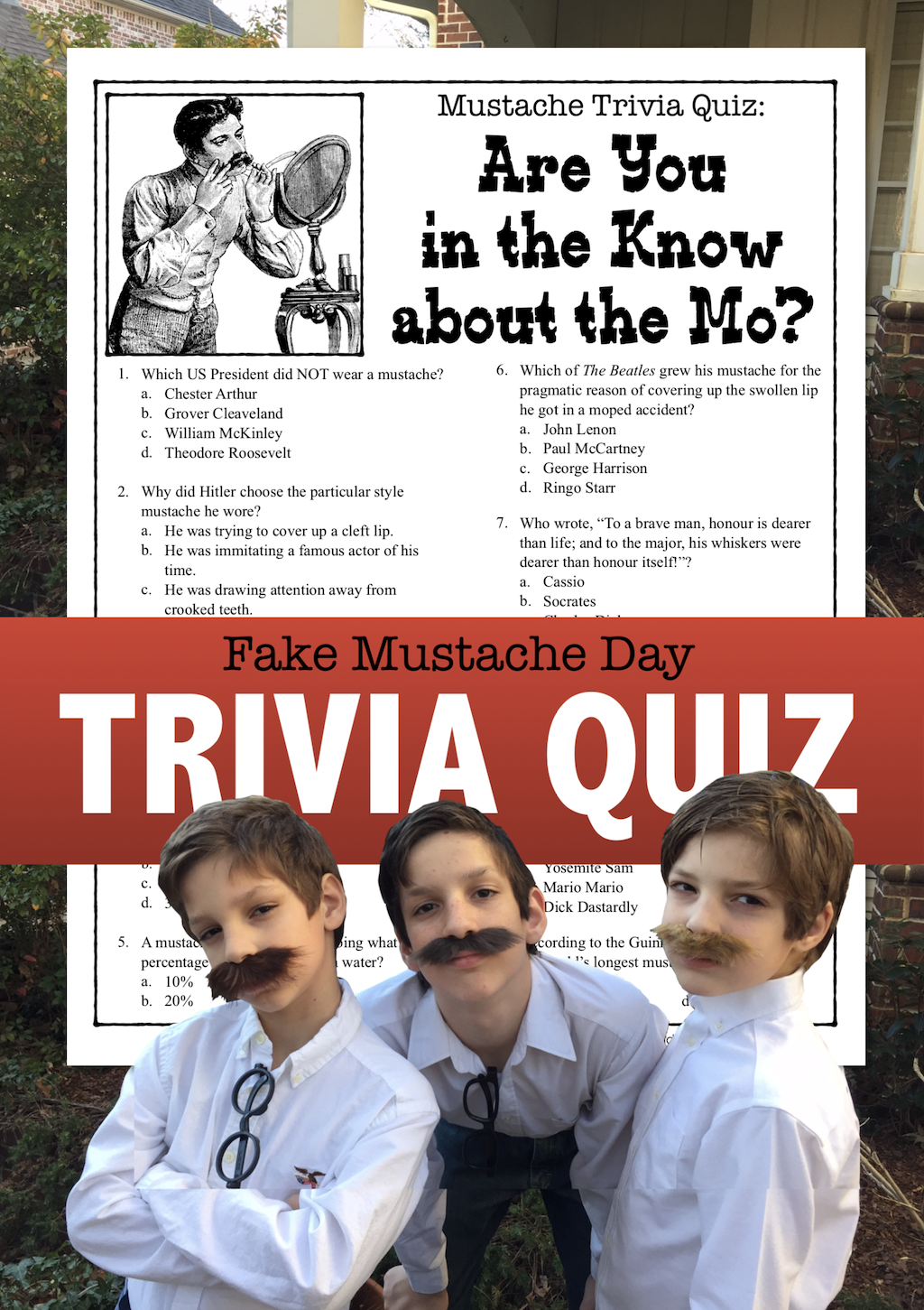Hipster Trivia Quiz: I Mustache You 10 Questions - Flanders Family Homelife