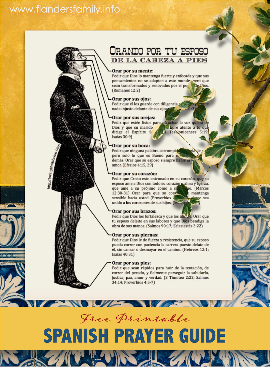 Mailbag: Spanish Prayer Guide - Flanders Family Home Life