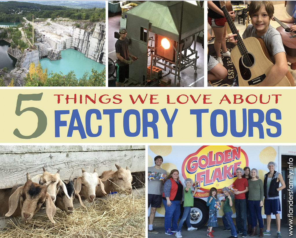 5 Reasons Our Family Loves Factory Tours - Flanders Family Home Life
