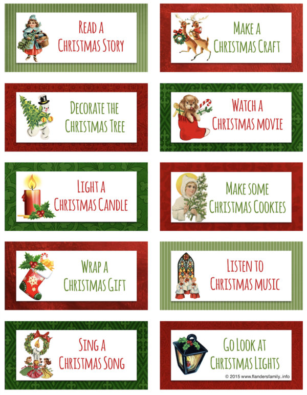 6 Fun Christmas Countdown Calendars - Flanders Family Homelife