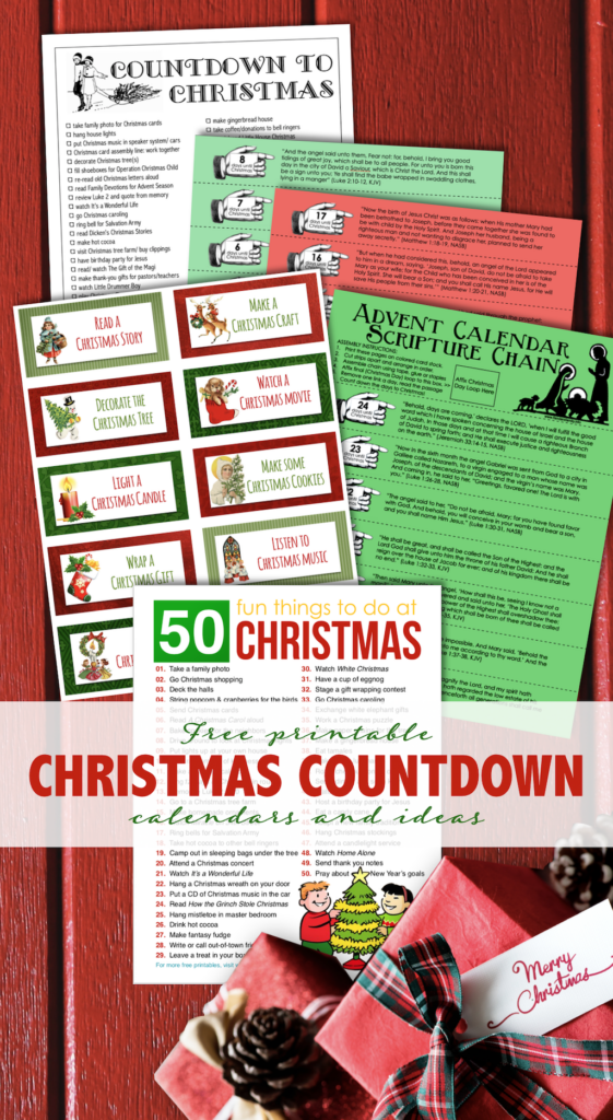 6 Fun Christmas Countdown Calendars - Flanders Family Home Life