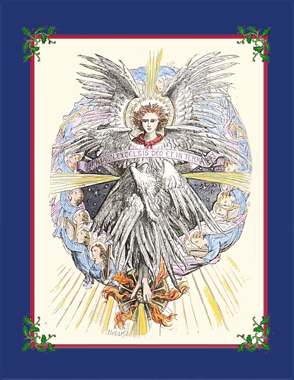 Gloria in Excelsis Deo Coloring Page - Flanders Family Homelife