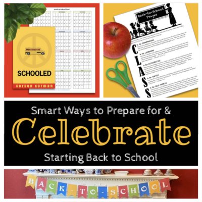 Ways to Celebrate Starting Back to School - Flanders Family Home Life