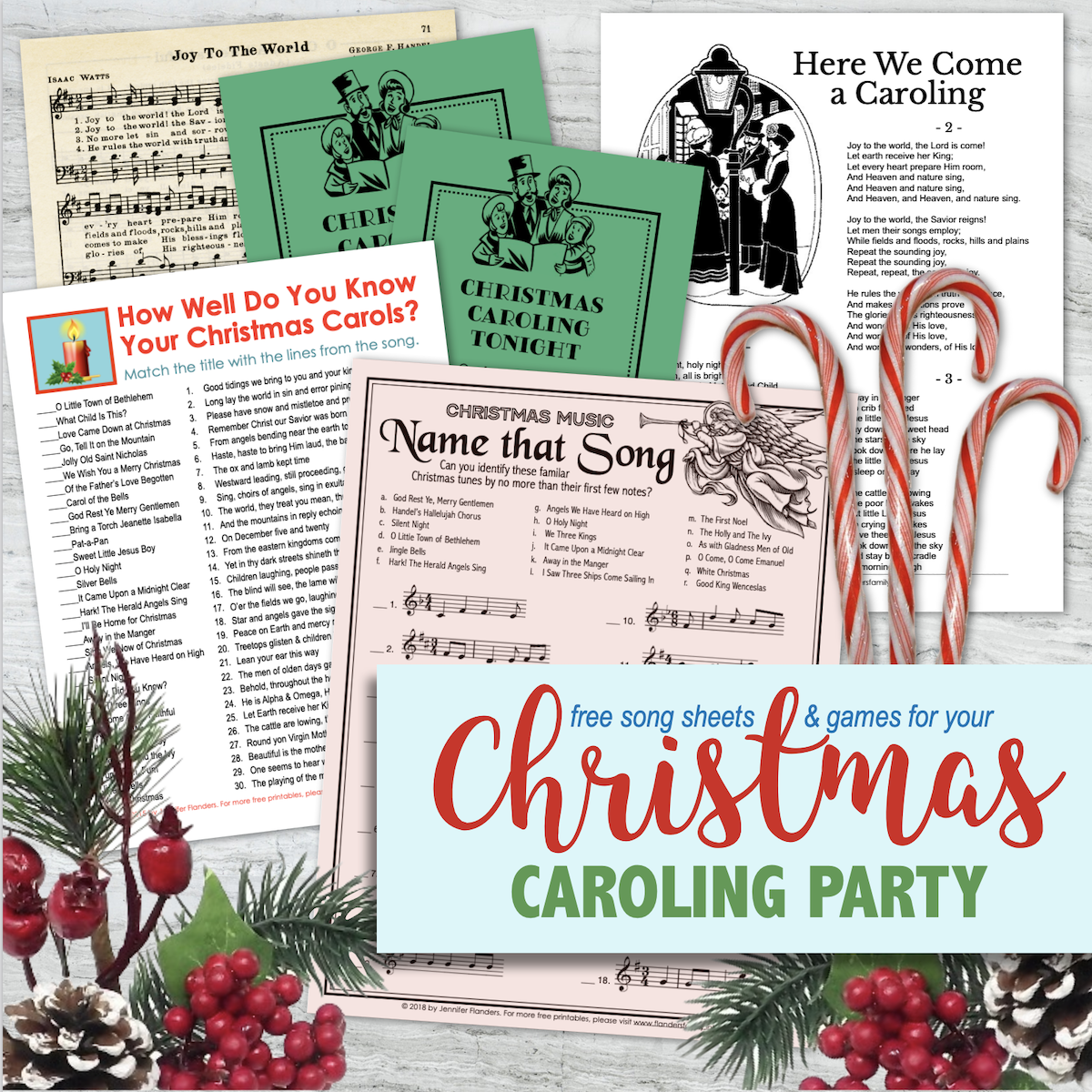 Throw the Best Christmas Caroling Party Ever - Flanders Family Home Life