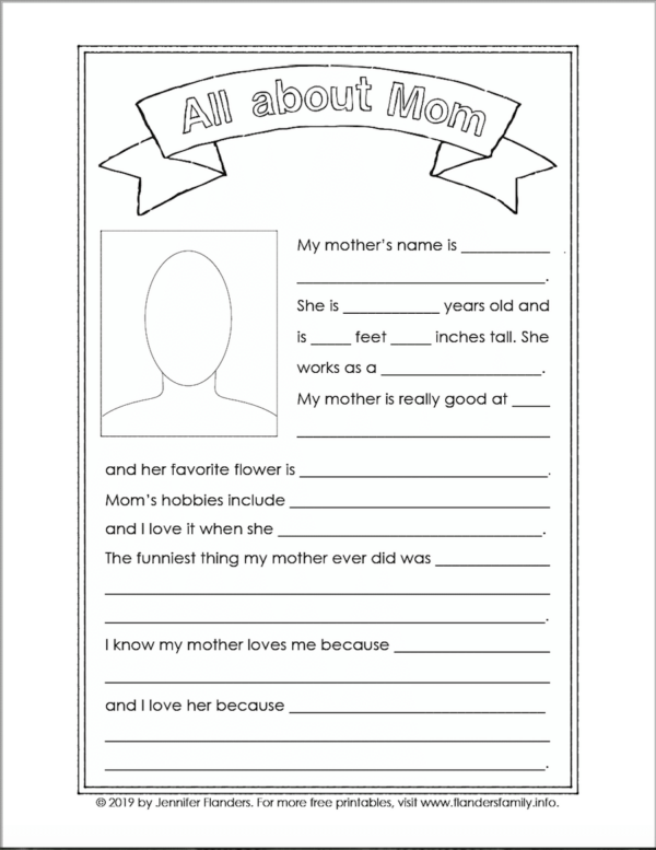 Free Mother's Day Printables - Flanders Family Homelife