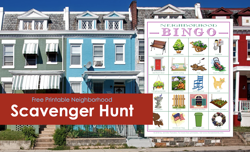 A Round-Up of Free Scavenger Hunt Printables - Flanders Family Homelife