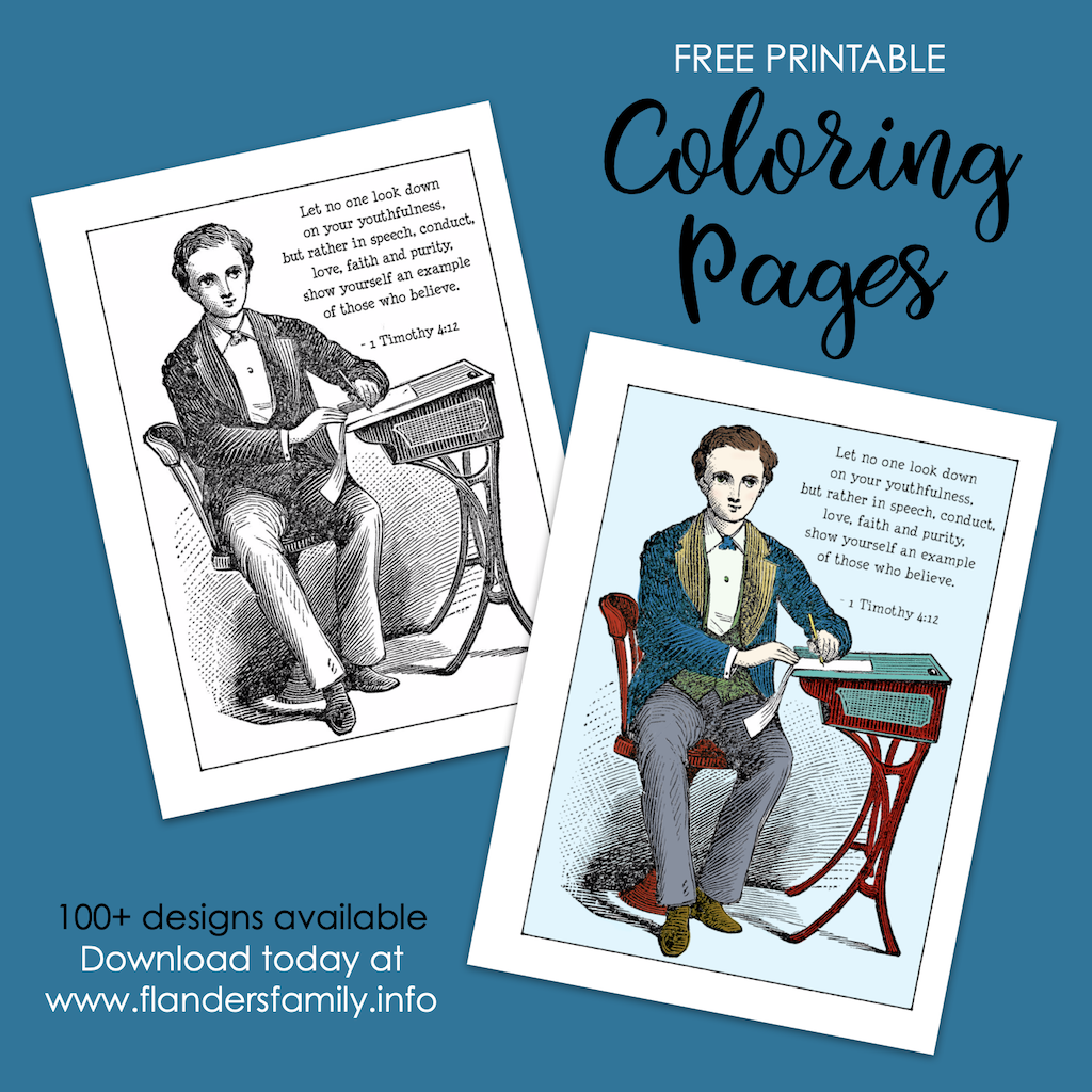 No Shame Coloring Page - Flanders Family Home Life