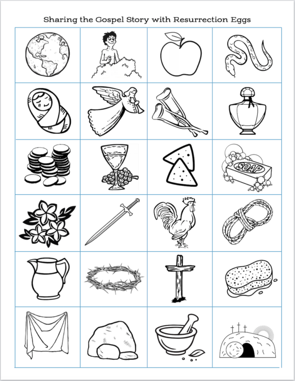 Resurrection Eggs (DIY Instructions & Printable) - Flanders Family Home ...