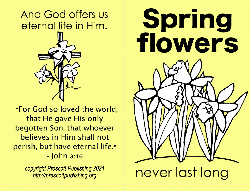 Gospel Tracts for Easter (Free Printables) - Flanders Family Homelife