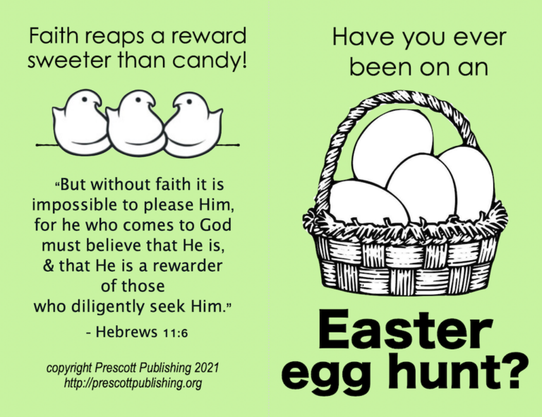 Gospel Tracts for Easter (Free Printables) - Flanders Family Home Life