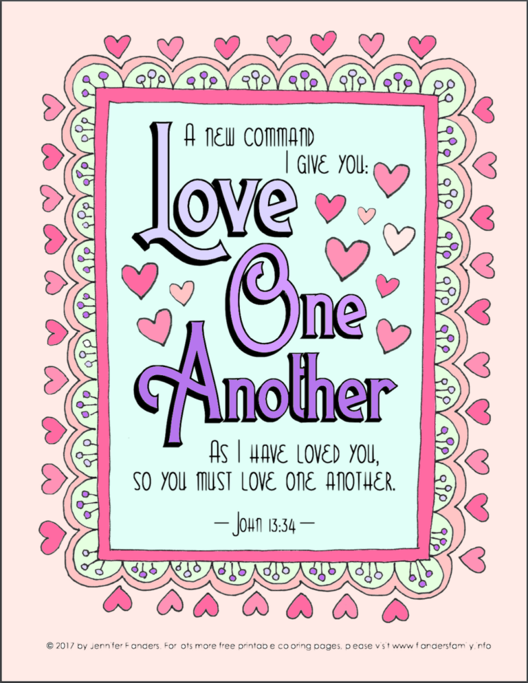 A New Command Coloring Page - Flanders Family Home Life