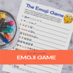 Free Printable Emoji Game - Flanders Family Home Life