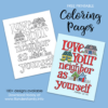 Love Your Neighbor Coloring Page - Flanders Family Home Life