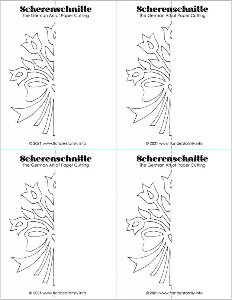 Super Simple Scherenschnitte Projects and Patterns - Flanders Family ...