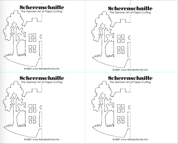 Easy Scherenschnitte Projects & Patterns - Flanders Family Home Life