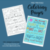 The Heavens Declare God's Glory Coloring Page - Flanders Family Homelife