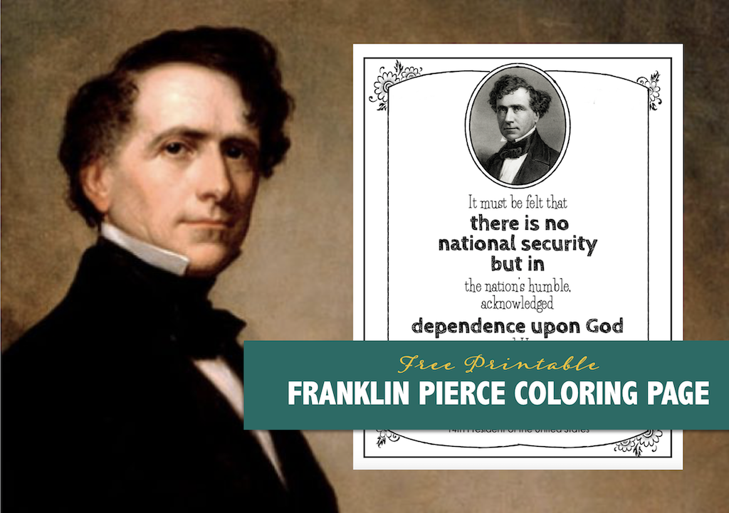 Franklin Pierce Coloring Page - Flanders Family Home Life