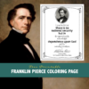 Franklin Pierce Coloring Page - Flanders Family Home Life