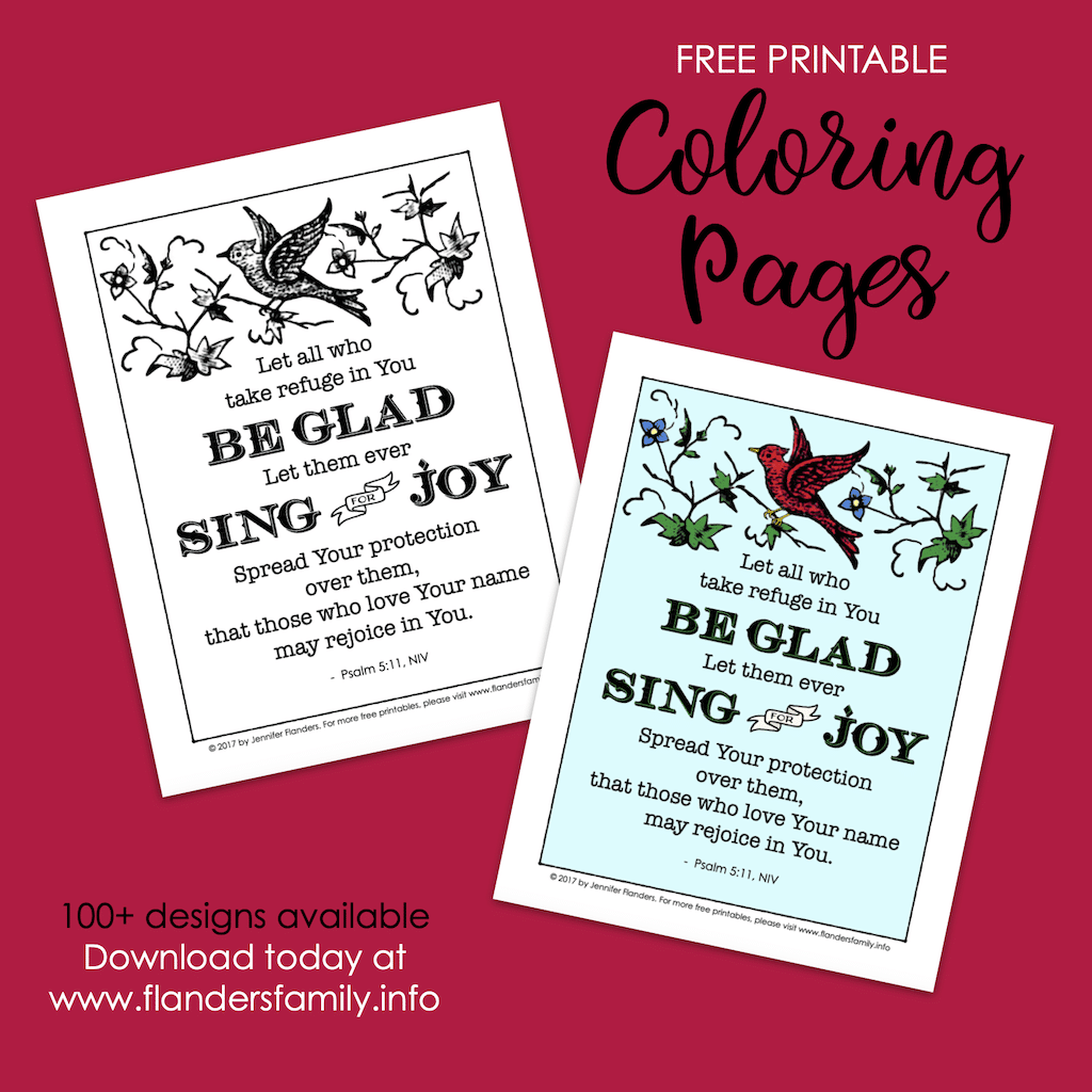 He Will Forgive Coloring Page - Flanders Family Home Life