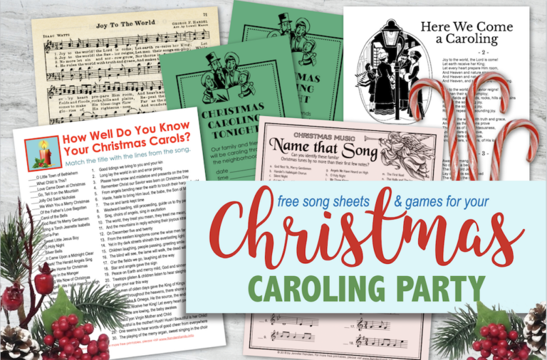 Throw the Best Christmas Caroling Party Ever - Flanders Family Home Life