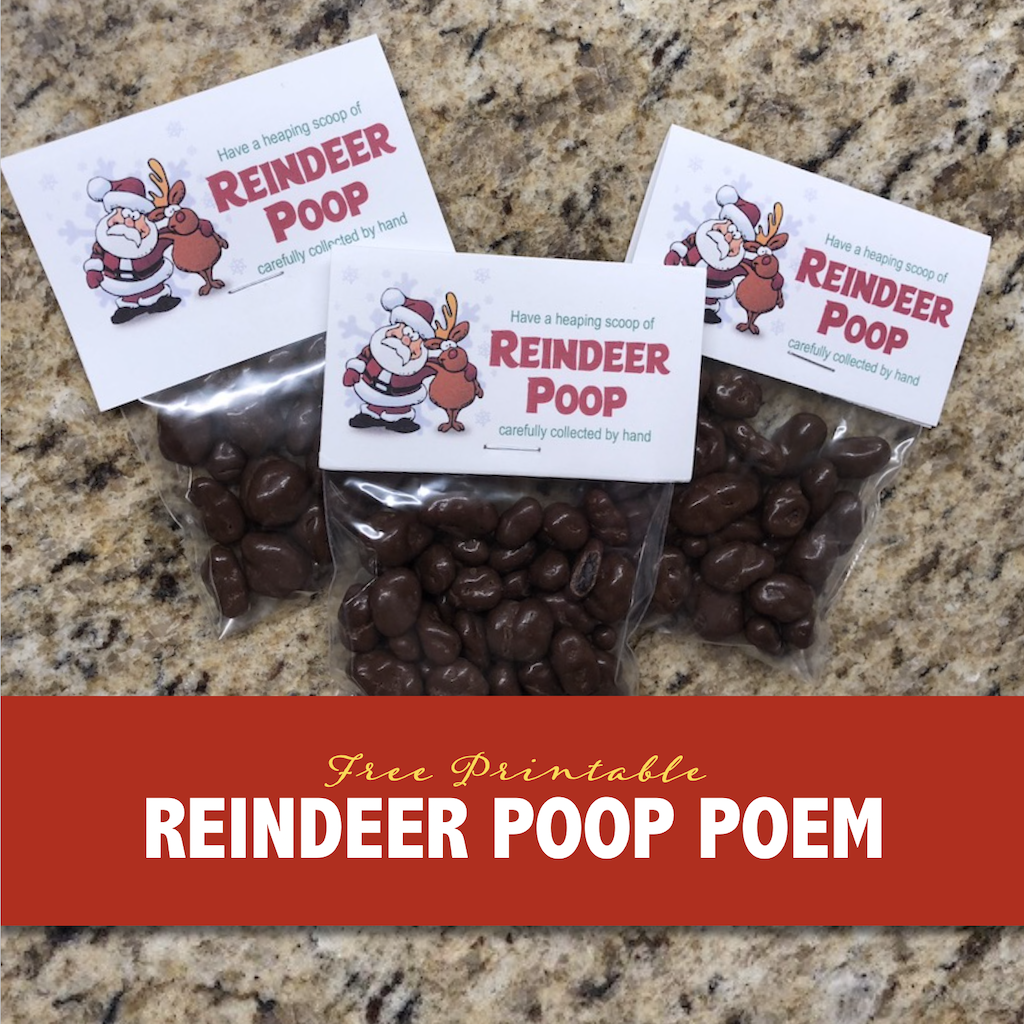 Reindeer Poop Bag Toppers - Flanders Family Home Life