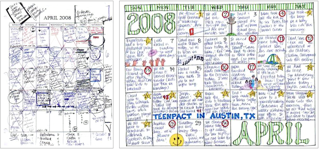 Mom's Notebook: Make Your Own Day Planner - Flanders Family Home Life