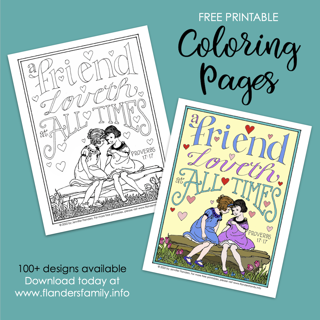 Coloring Pages Archives - Flanders Family Home Life