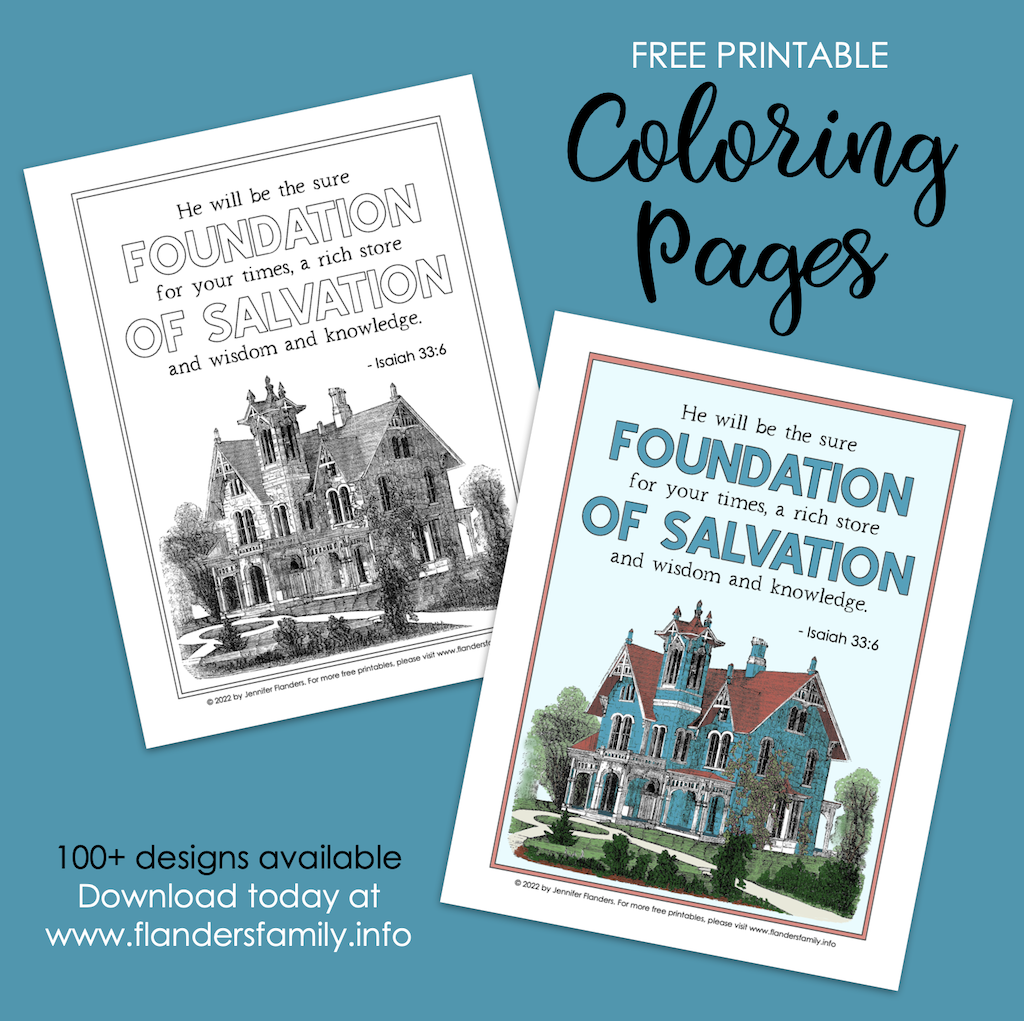 Free Printables Archives - Flanders Family Home Life
