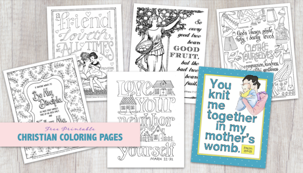 Christian Coloring Pages - Flanders Family Home Life