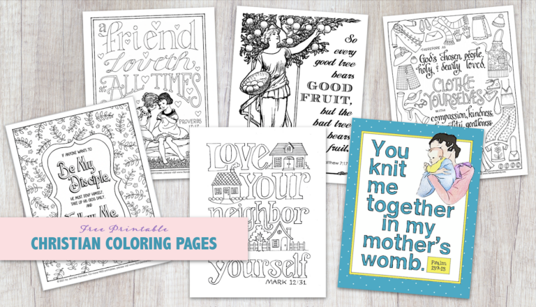 Christian Coloring Pages - Flanders Family Home Life