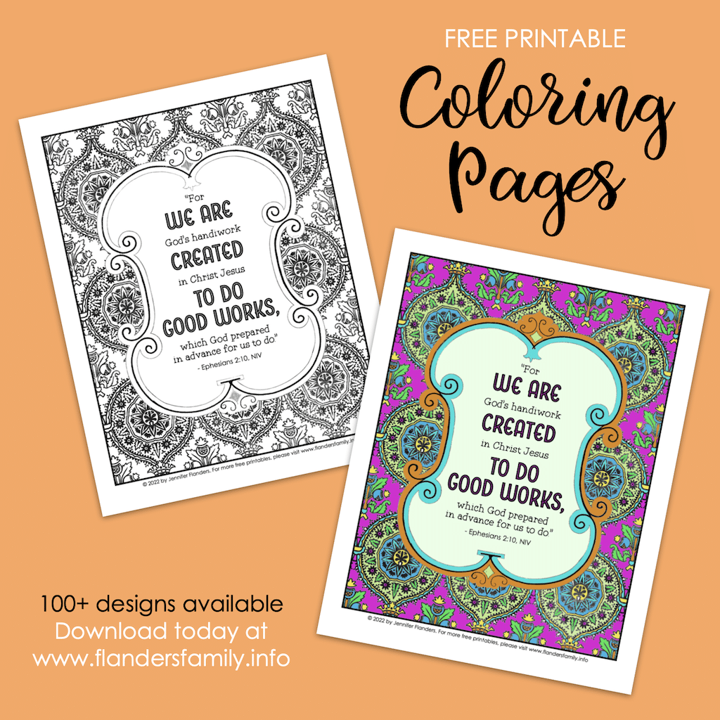 Coloring Pages Archives - Flanders Family Home Life