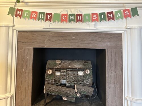 Free Printable Merry Christmas Pennant Banner - Flanders Family Home Life