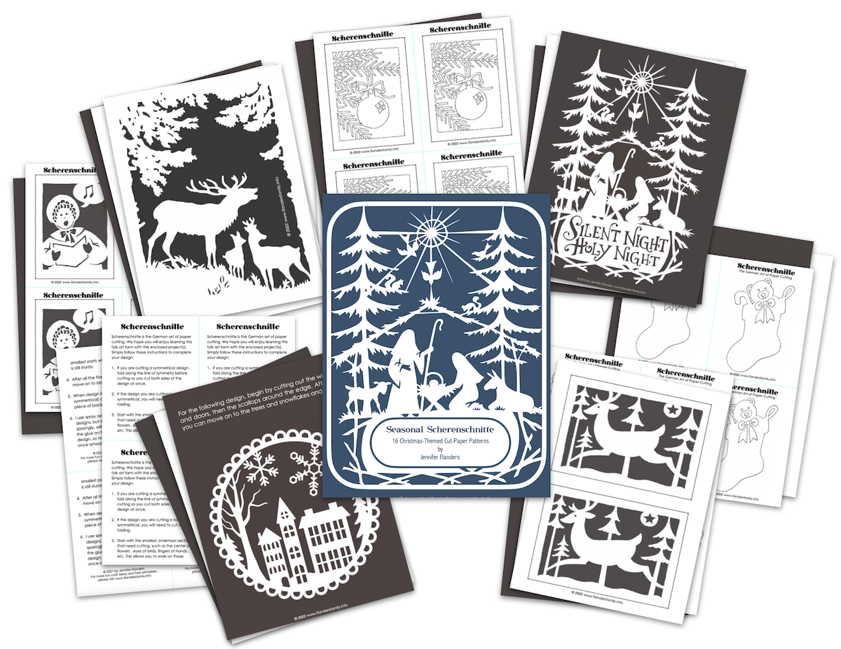 Seasonal Scherenschnitte - Flanders Family Home Life