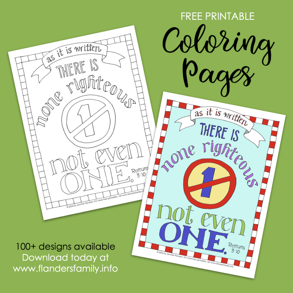 To Everything a Season Coloring Page - Flanders Family Home Life