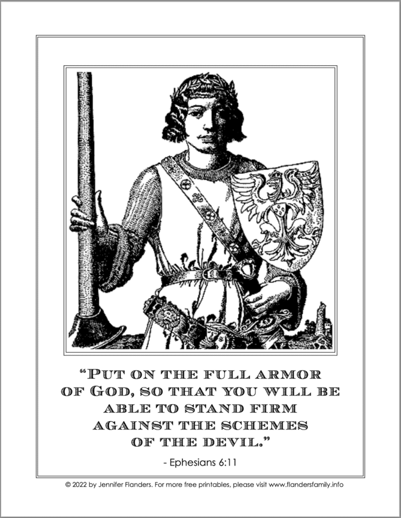 Standing Firm Coloring Page - Flanders Family Home Life